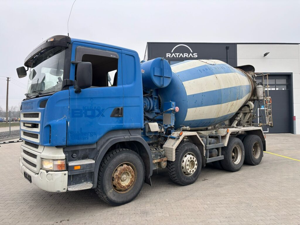 Automoviles Alemanes – SCANIA R420 8X4 HORMIGONER DE 9M3 – Automoviles ...